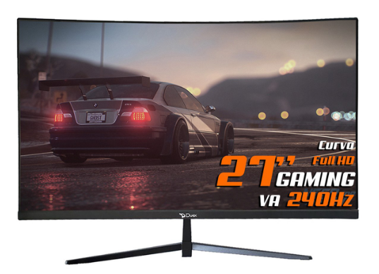 MONITOR GAMING DUEX 27 POLEGADAS CURVO FULL HD 240HZ DXM027CF240S – ND.com